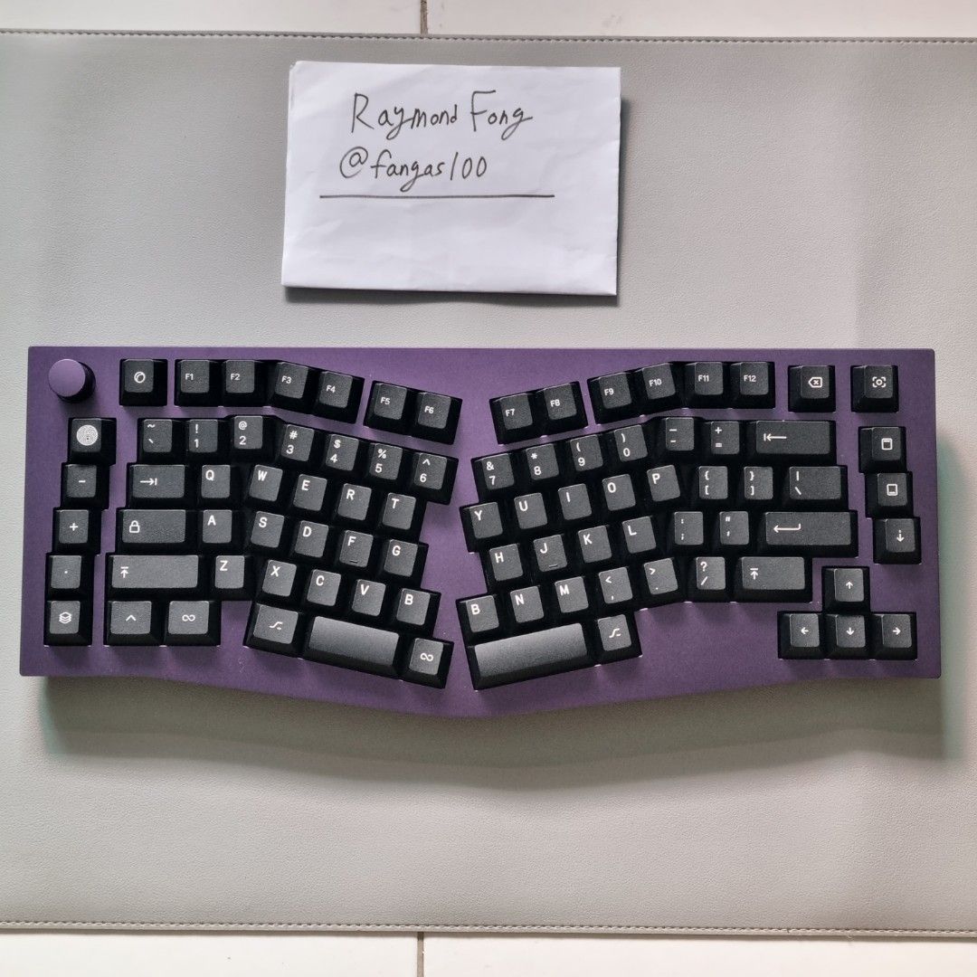 Keychron Q10 PURPLE Alice Arisu Keyboard 89x TECSEE PURPLE PANDA ...