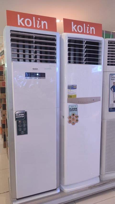 KOLIN FLOOR MOUNTED AIRCON, TV & Home Appliances, Air Conditioning and Heating on Carousell