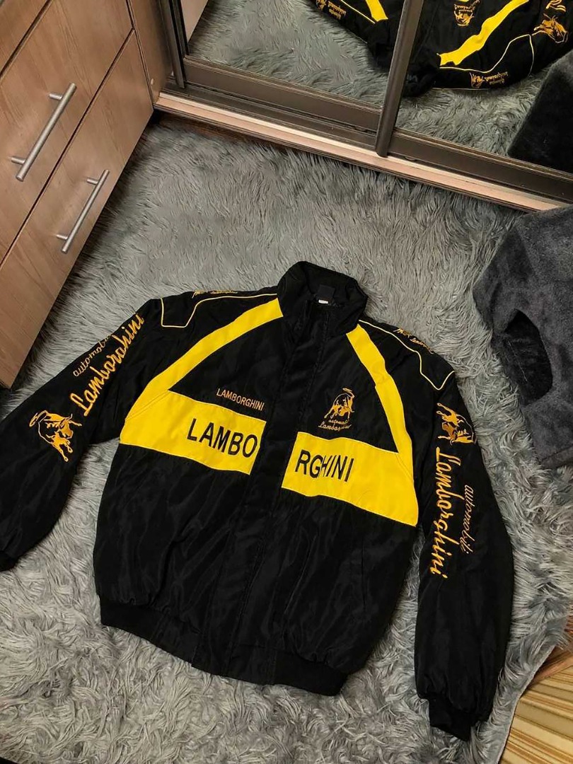Lamborghini Vintage Jacket, Men's Fashion, Coats, Jackets and Outerwear ...