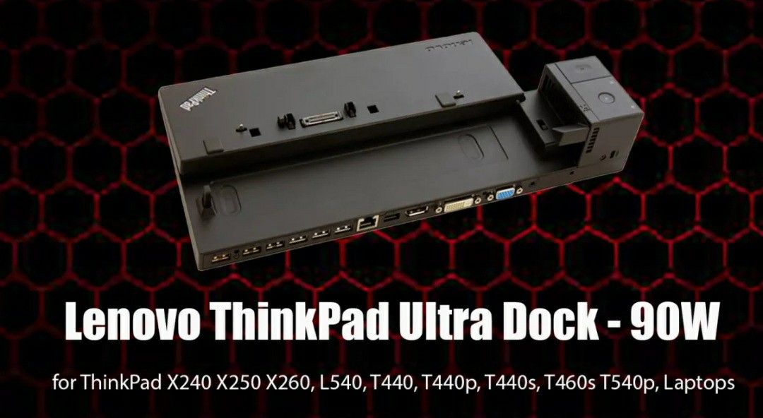 Lenovo Thinkpad UltraDock 40A2 90W, Computers & Tech, Laptops ...