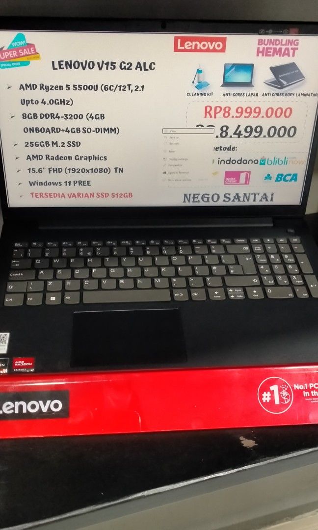 Lenovo V15 G2 ALC, Elektronik, Komputer, Laptop di Carousell