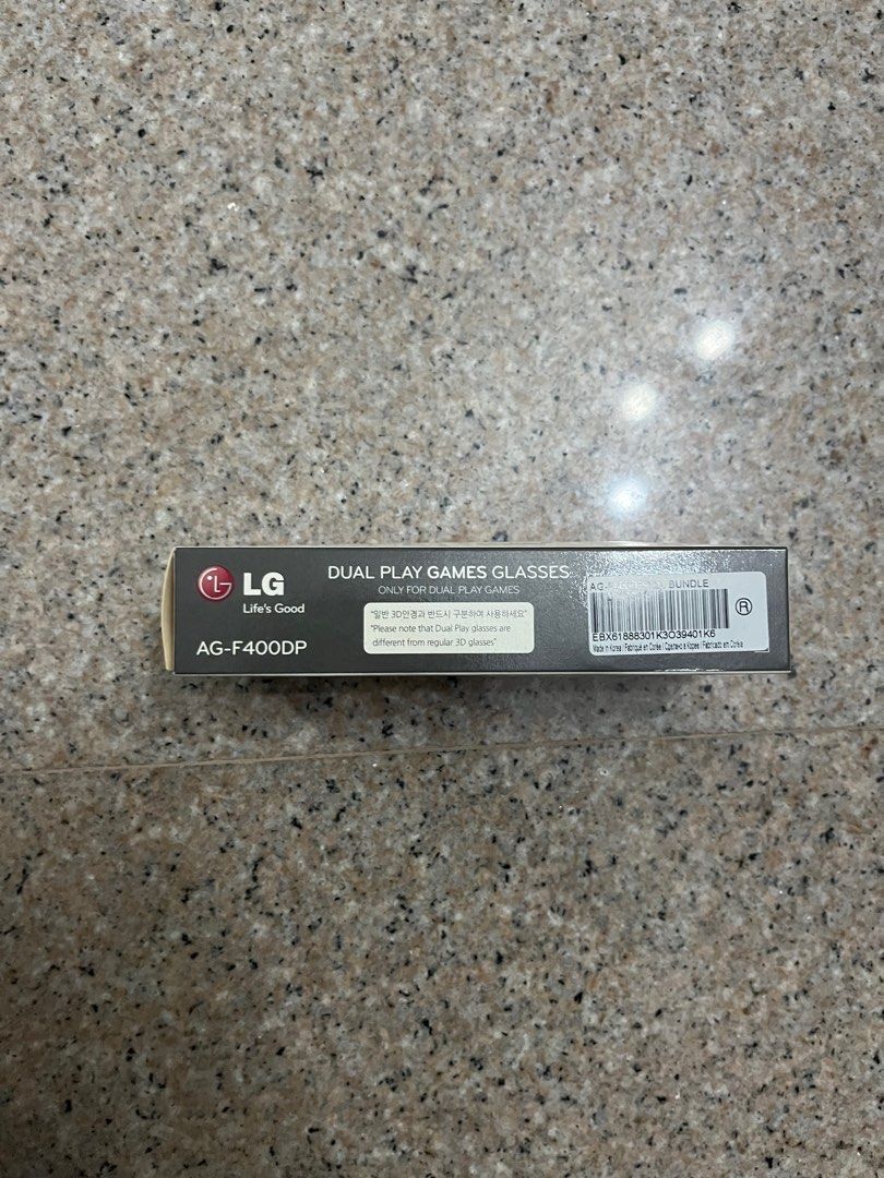 LG Dual Play Games Glasses, TV & Home Appliances, TV & Entertainment ...