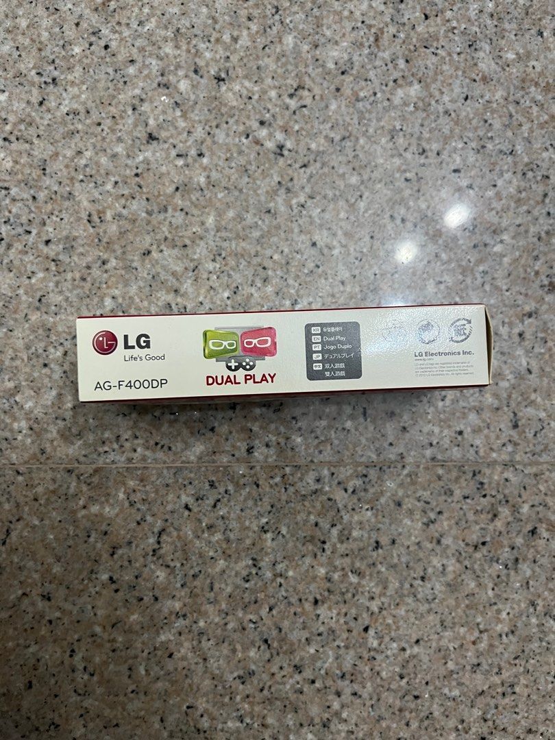 LG Dual Play Games Glasses, TV & Home Appliances, TV & Entertainment ...