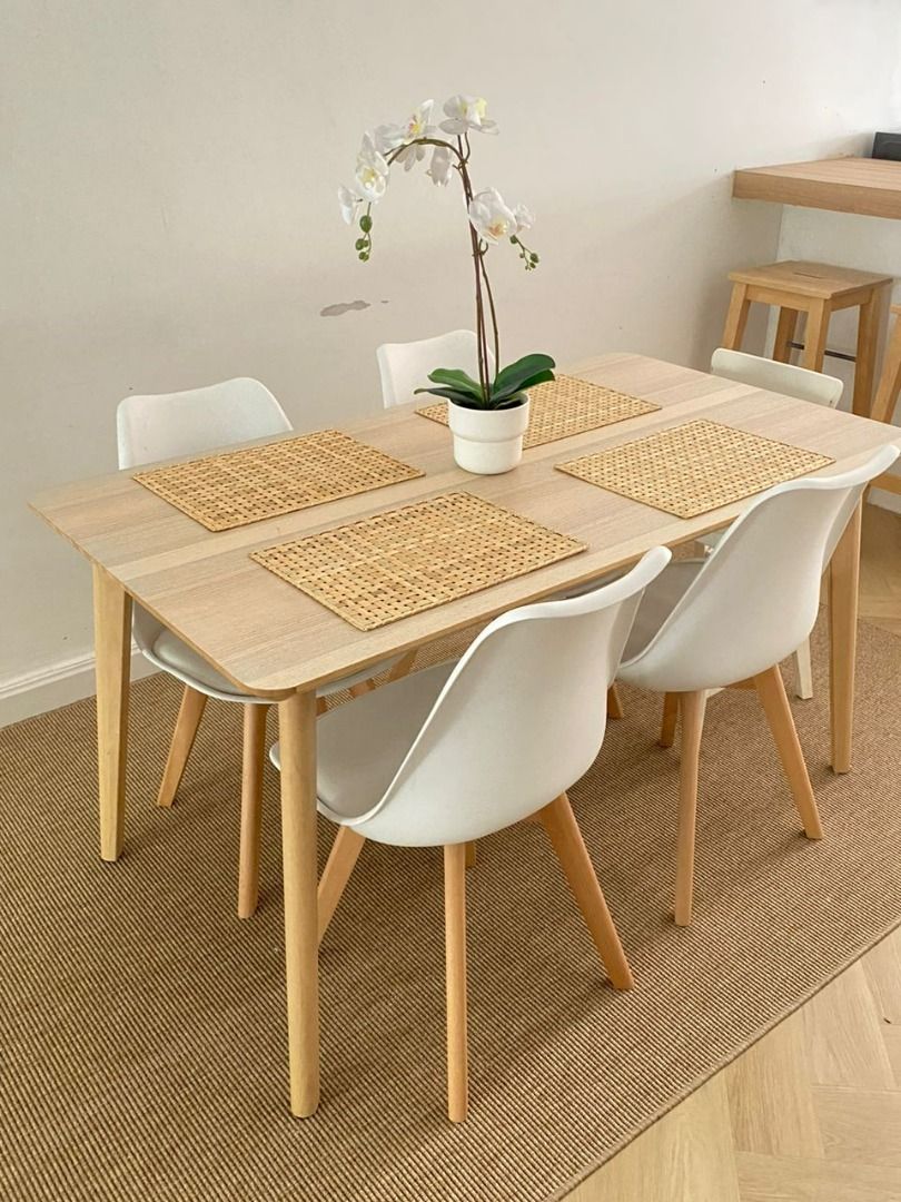 Lisabo Dining Table (Ikea), Furniture & Home Living, Furniture, Other ...
