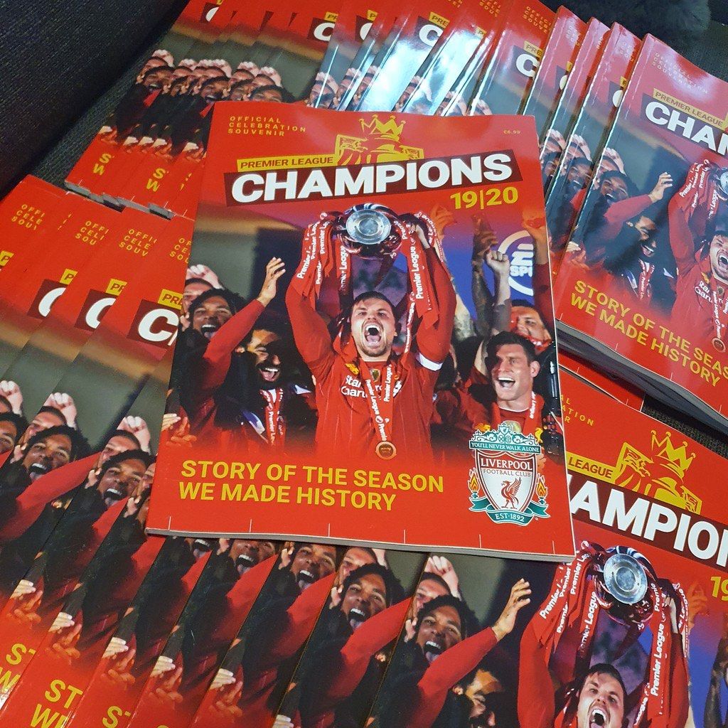 Liverpool FC Champions Premier League Winners 19/20 Story Of The Season We Made History You Will ...