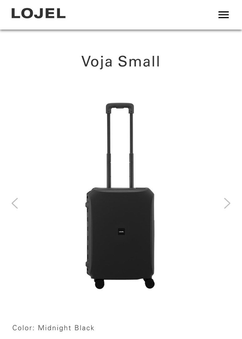 Lojel Voja Small (Carry-on), Hobbies & Toys, Travel, Luggage on Carousell