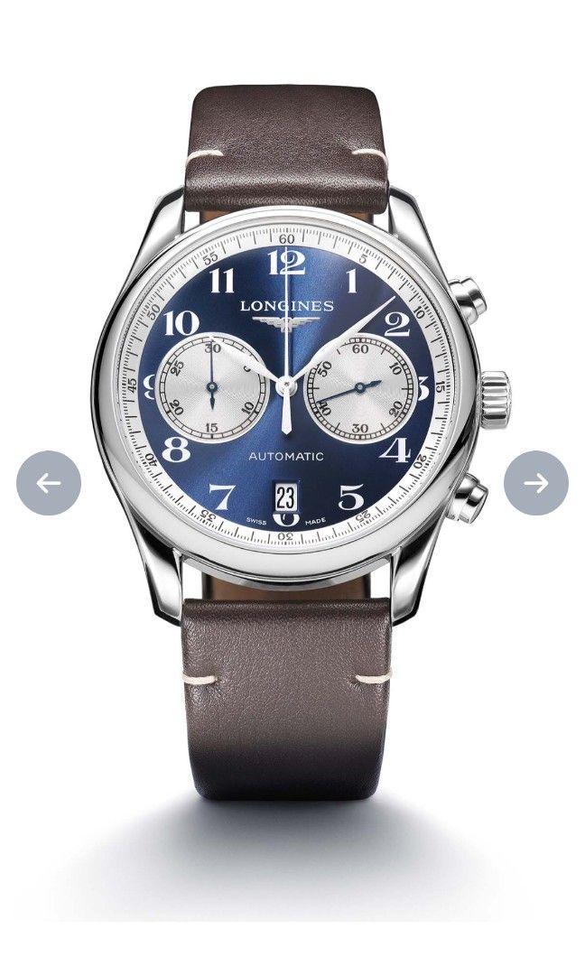 Limited Edition Longines Master Collection Chronograph Bucherer Blue ...