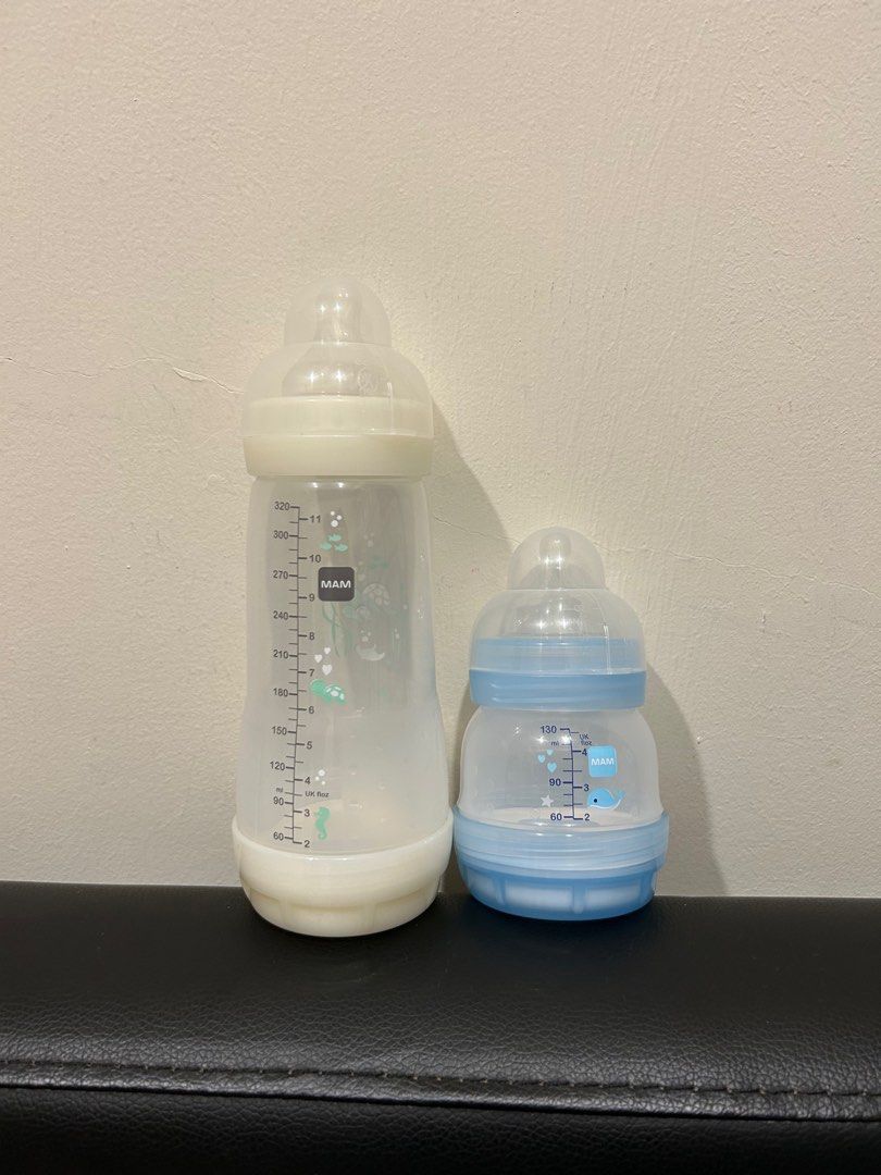 MAM milk bottles, Babies & Kids, Nursing & Feeding, Breastfeeding ...