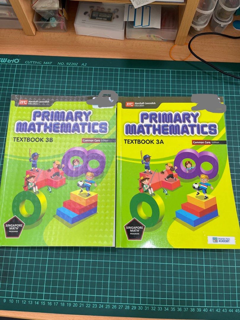 Marshall Cavendish Primary Mathematics 3A&3B, Hobbies & Toys, Books ...