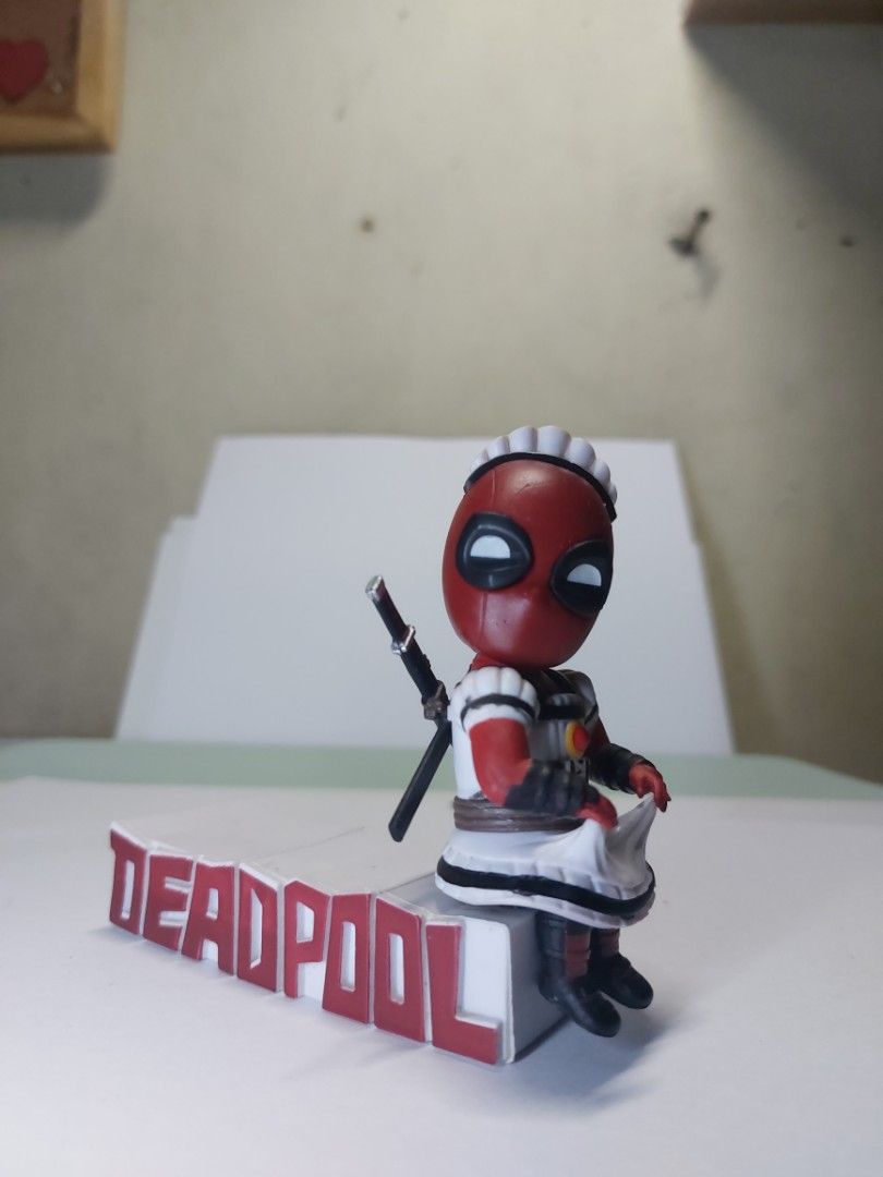 Marvel Comics: Mini Egg Attack - Deadpool Maid Outfit, Hobbies & Toys ...