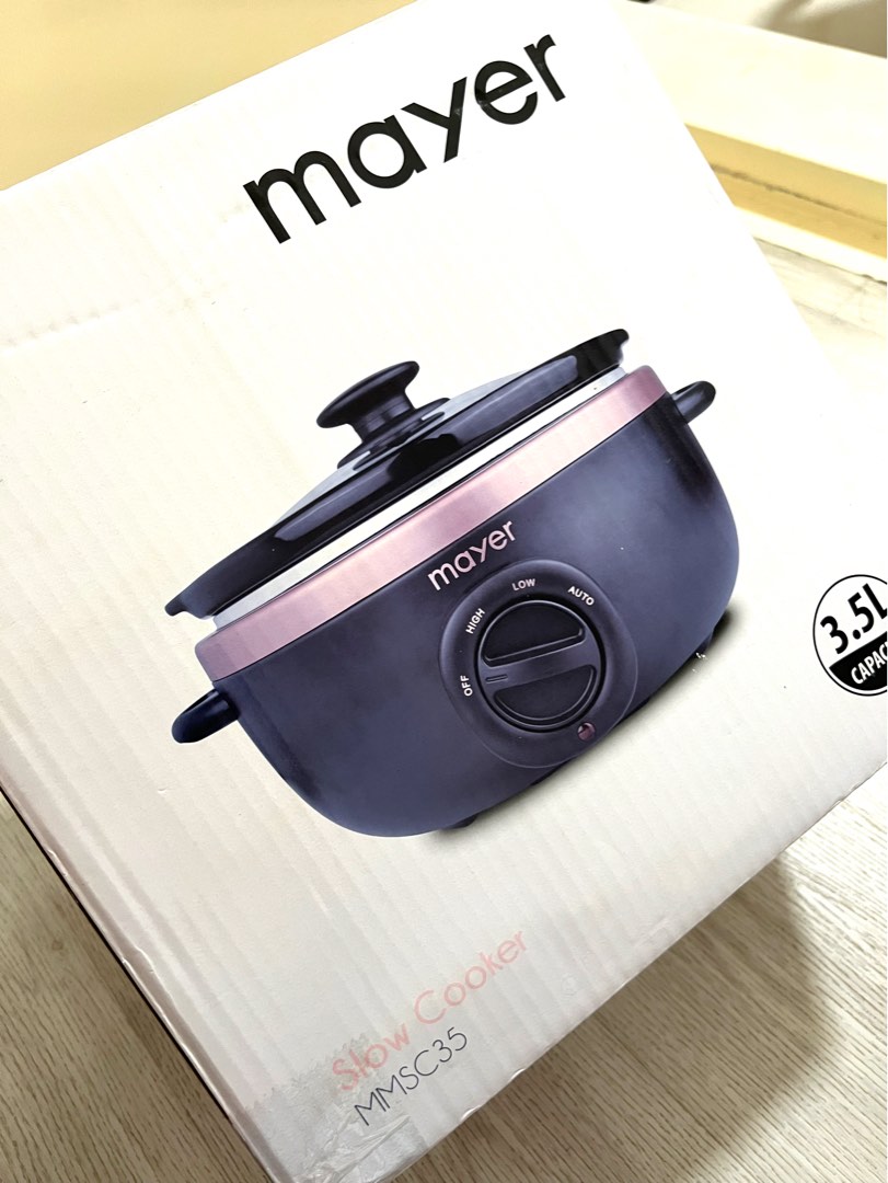 Mayer slow cooker, Furniture & Home Living, Kitchenware & Tableware ...