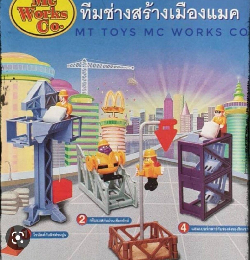 Mcdonald McWorks Co 2000, Hobbies & Toys, Collectibles & Memorabilia, Vintage Collectibles on ...