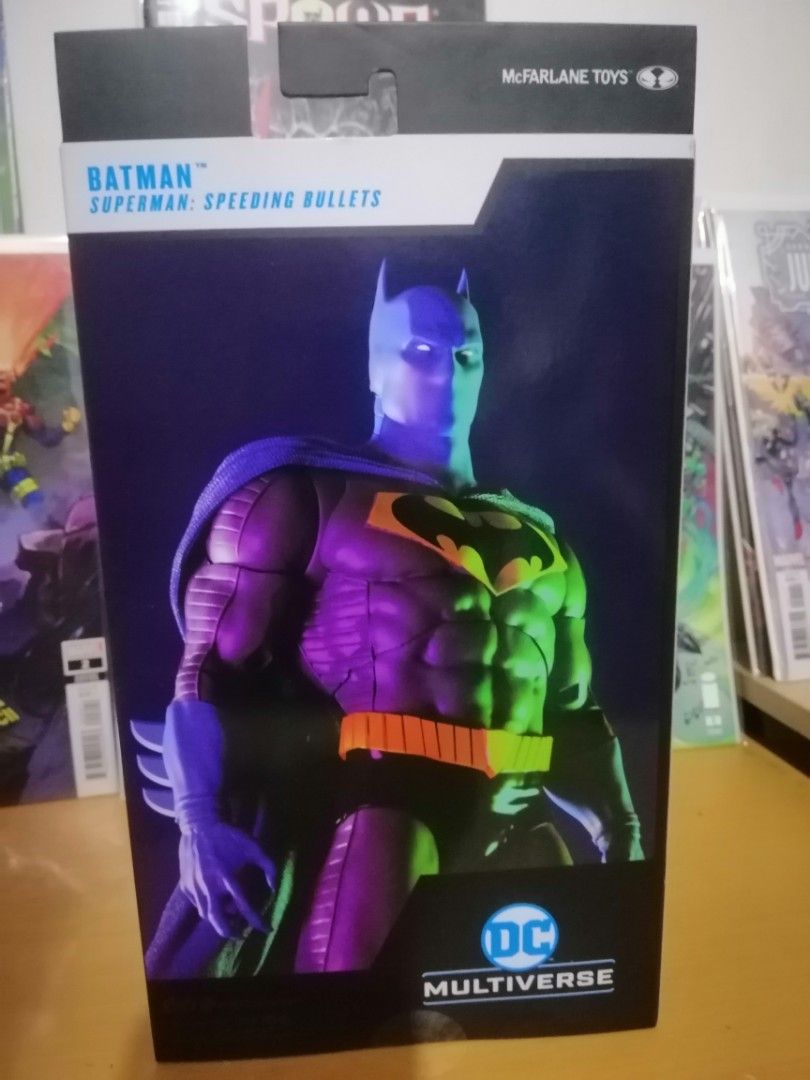 Mcfarlane toys Batman Speeding Bullet, Hobbies & Toys, Toys & Games on ...