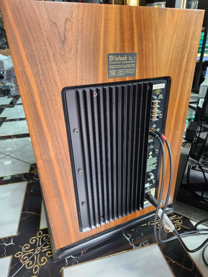 Mcintosh SL-1 powered subwoofer, Audio, Soundbars, Speakers ...