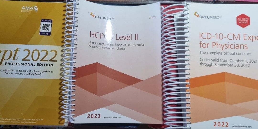 Medical coding book set AAPC, Hobbies & Toys, Books & Magazines ...