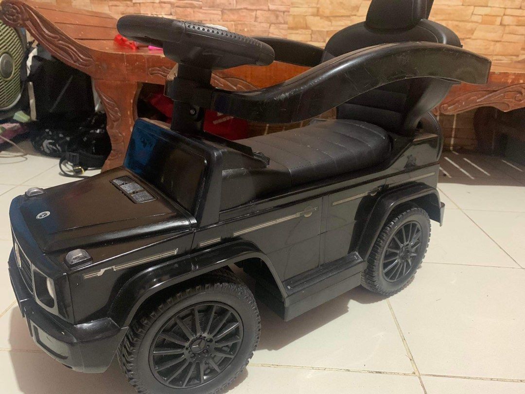 Mercedes benz toddler push car, Babies & Kids, Going Out, Strollers on ...