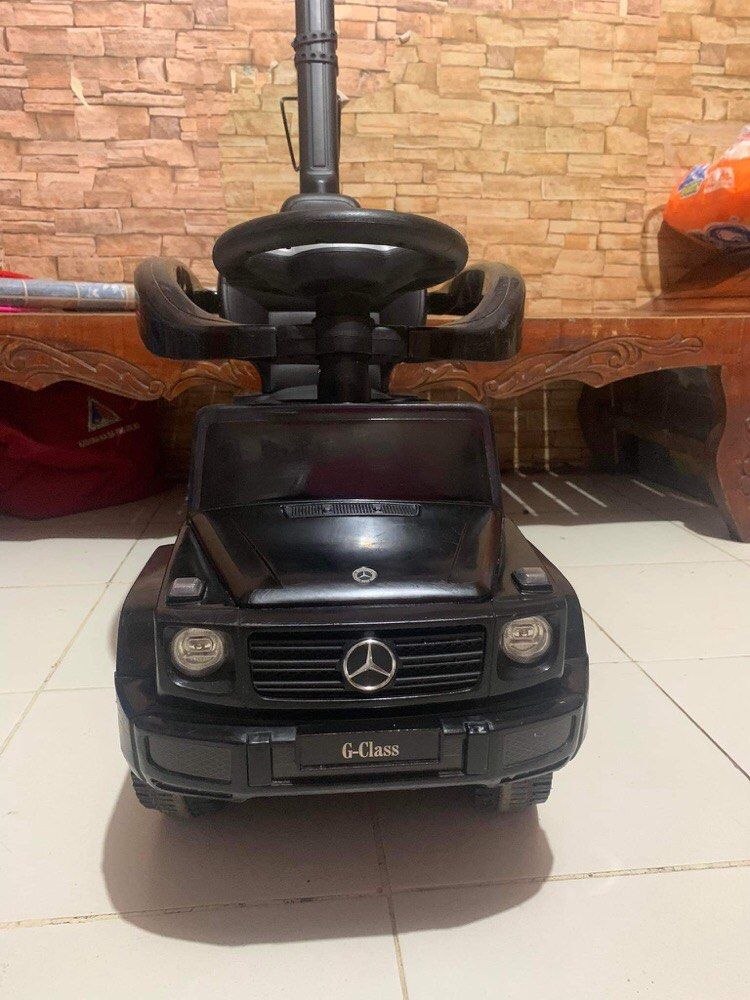 Mercedes benz toddler push car, Babies & Kids, Going Out, Strollers on ...