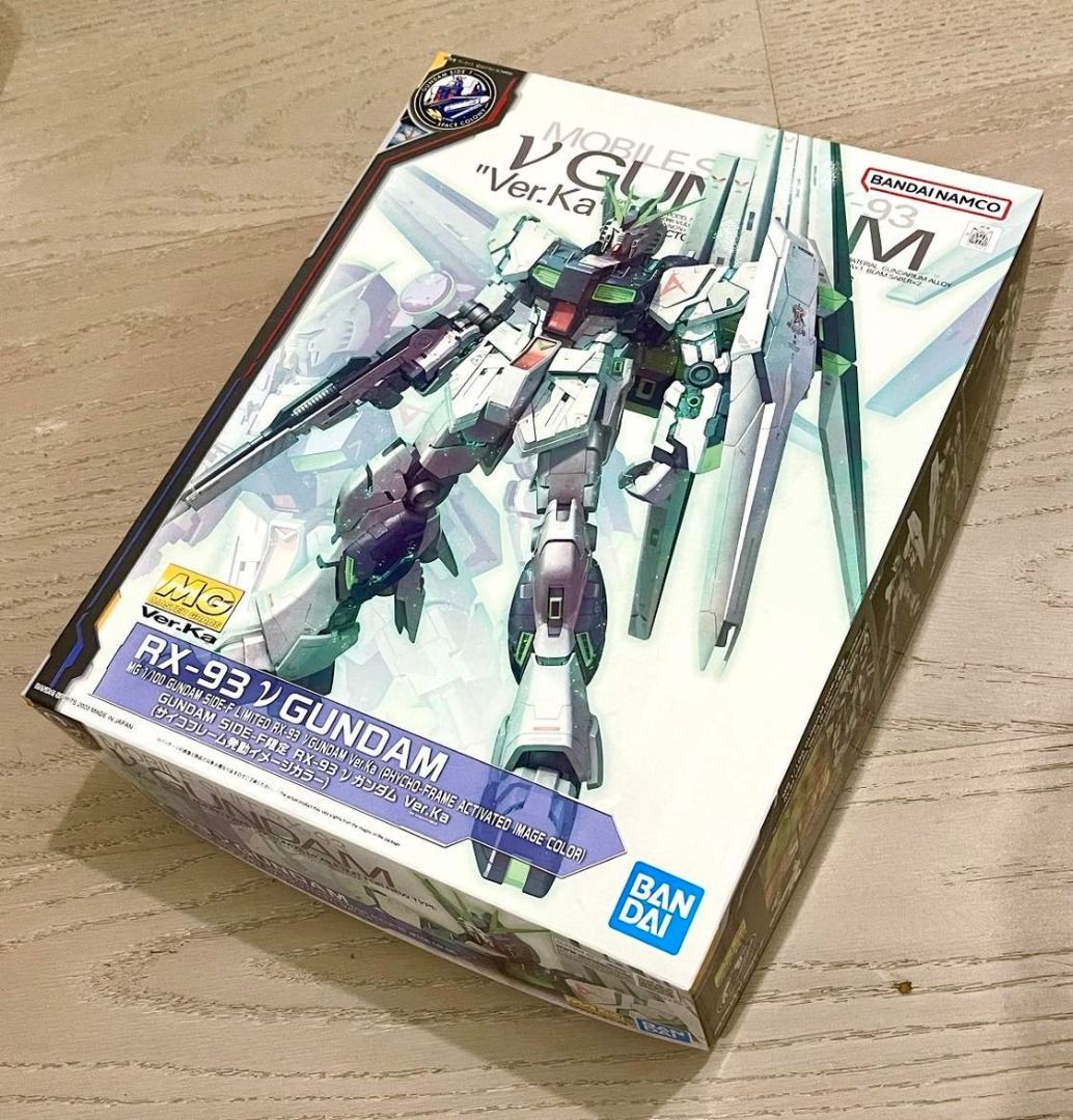 MG Nu Gundam RX93 覺醒Psycho Frame Activated - 日本gundam base Side-F限定特別版 ...
