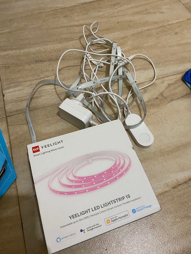 MI yeelight led light strip, Computers & Tech, Parts & Accessories ...