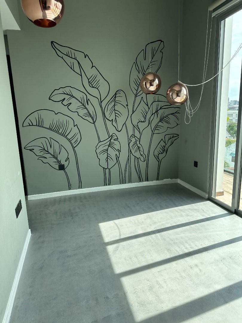 Microcement effect flooring | No Hacking | Ideal surface for dry area ...