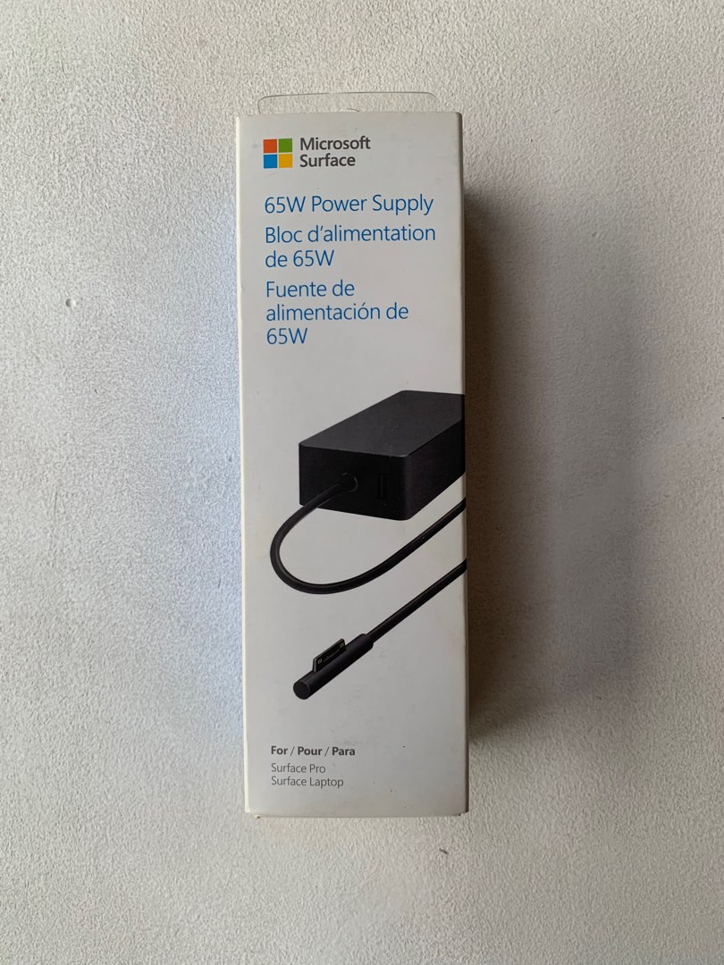 Microsoft Surface 65W Power Supply, Computers & Tech, Parts ...