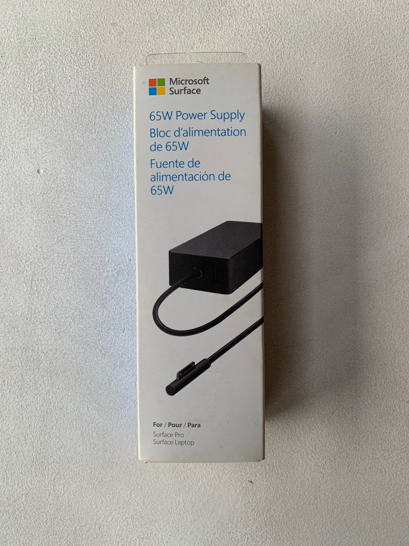 Microsoft Surface 65W Power Supply, Computers & Tech, Parts ...