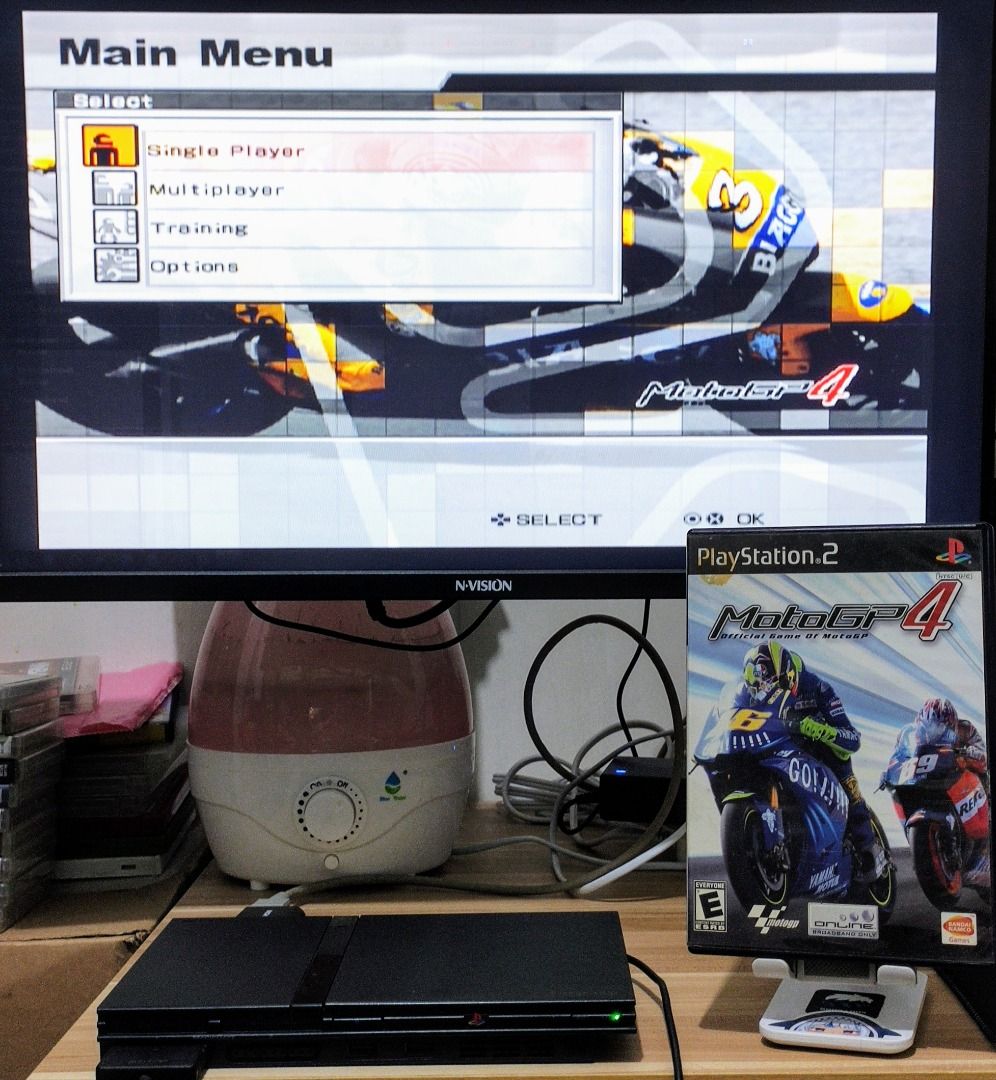 MotoGP 4 - [PS2 Game] [NTSC / ENGLISH Language] [CIB / Complete In Box ...