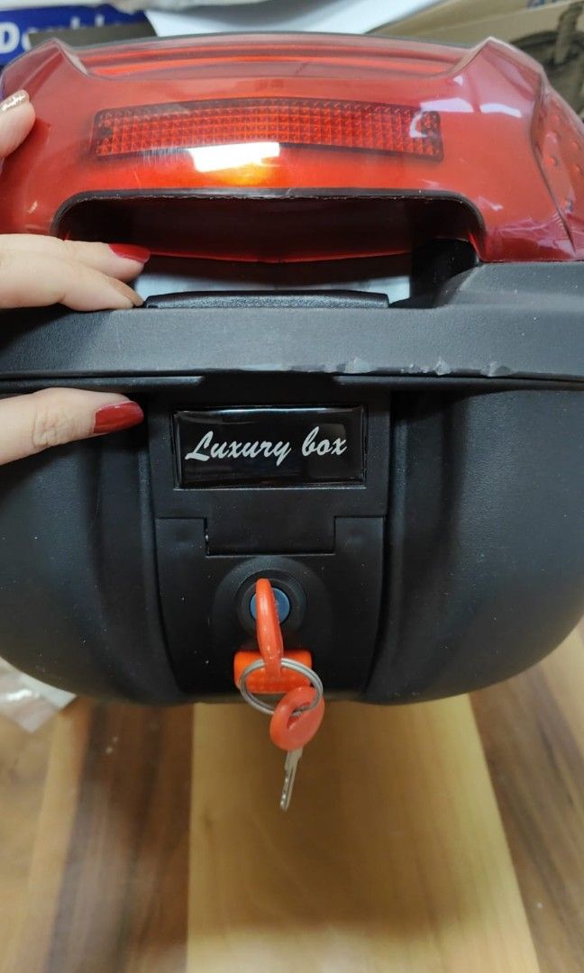 Motorbike/ bicycle top box, Motorcycles, Motorcycle Accessories on ...