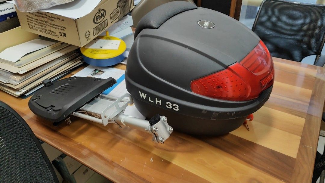 Motorbike/ bicycle top box, Motorcycles, Motorcycle Accessories on ...