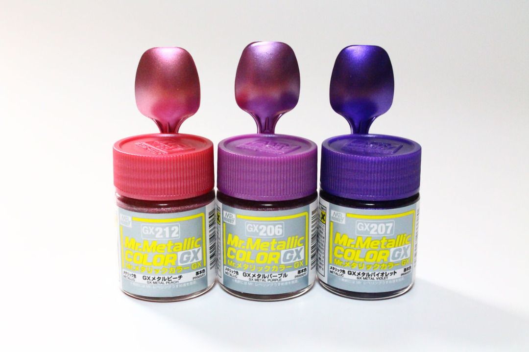 Mr Metallic Color GX series (18ml) Lacquer, Hobbies & Toys, Stationery ...