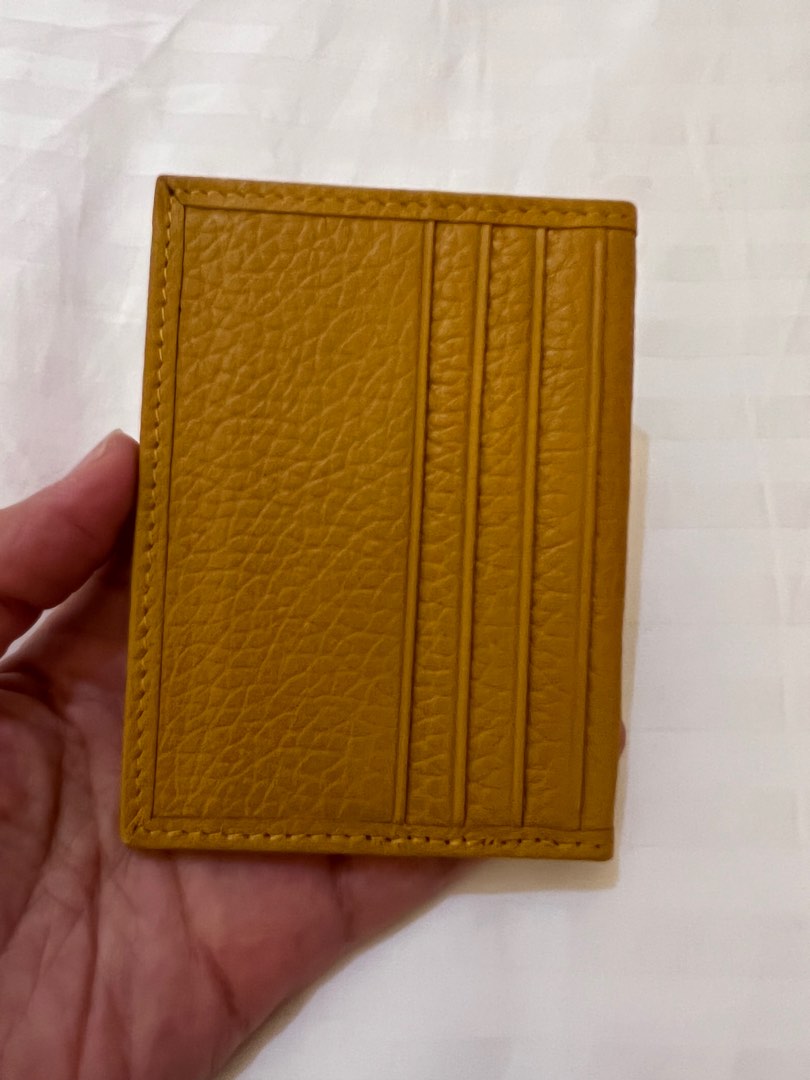 Mustard Card Holder (Brand New), Women's Fashion, Bags & Wallets ...