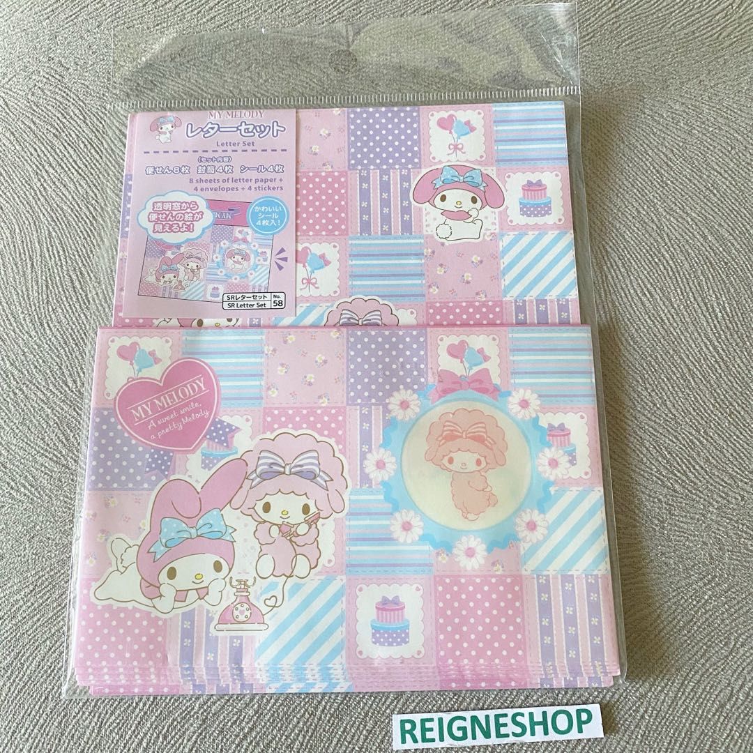 MY MELODY LETTER SET, Hobbies & Toys, Stationary & Craft, Other ...