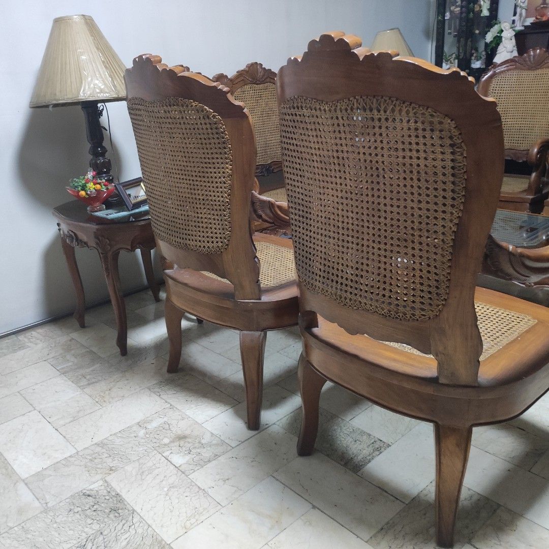 Narra Solihiya Sofa Set, Furniture & Home Living, Furniture, Sofas on ...