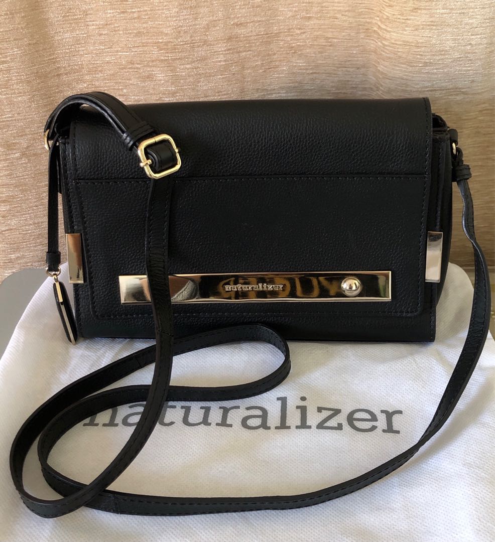 Authentic Naturalizer leather sling bag, Luxury, Bags & Wallets on ...