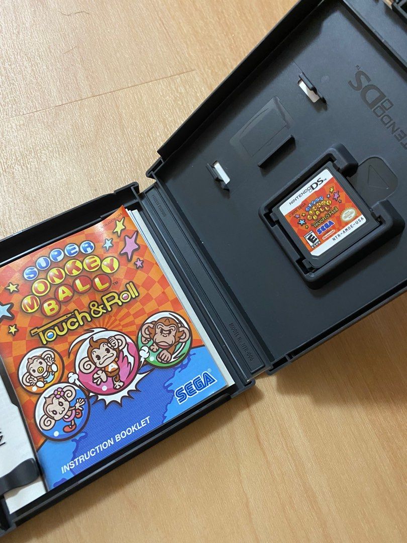 NDS GAME - Super Monkey Ball, 電子遊戲, 電子遊戲, Nintendo 任天堂 - Carousell