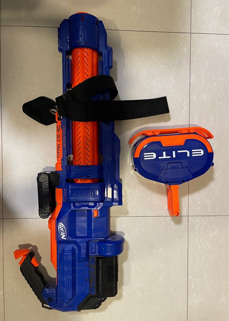 Nerf gun Titan cs-50, Hobbies & Toys, Toys & Games on Carousell