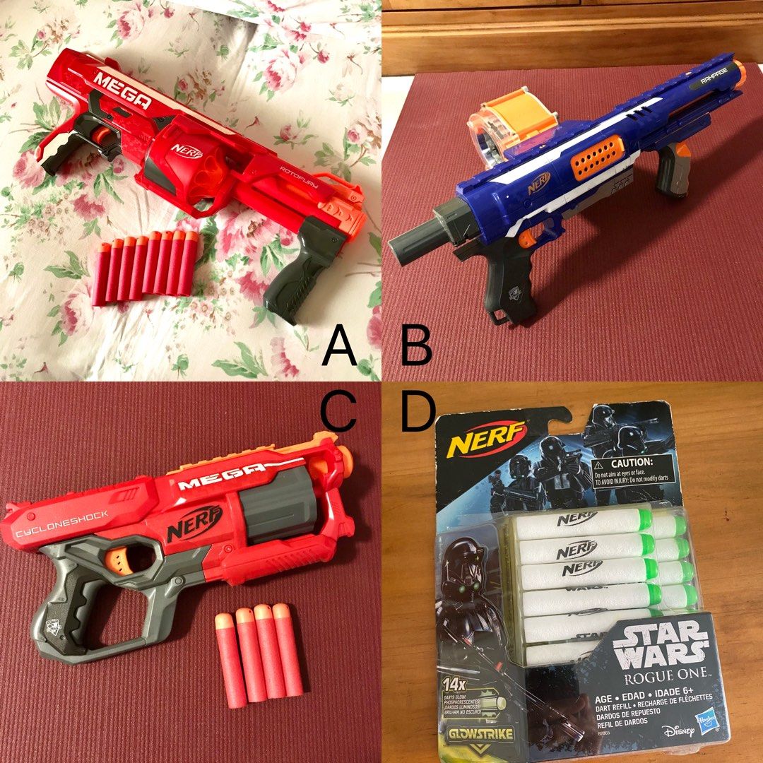 Nerf Guns & new Star Wars bullets, Hobbies & Toys, Toys & Games on ...