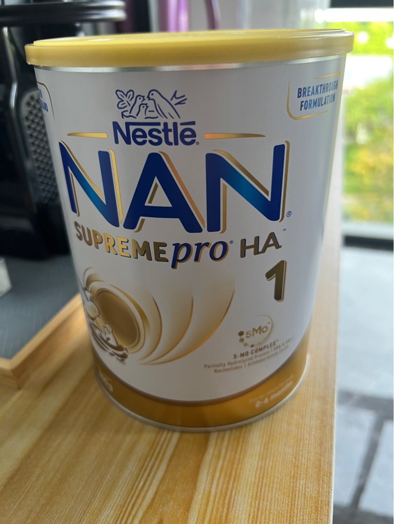 Nestle Nan Supreme Pro HA Baby Milk Powder, Babies & Kids, Nursing ...