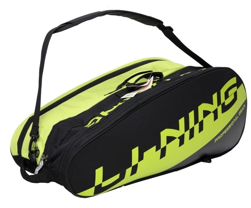 (New) Li-Ning 9pcs Badminton Racket Bag, Sports Equipment, Other Sports ...