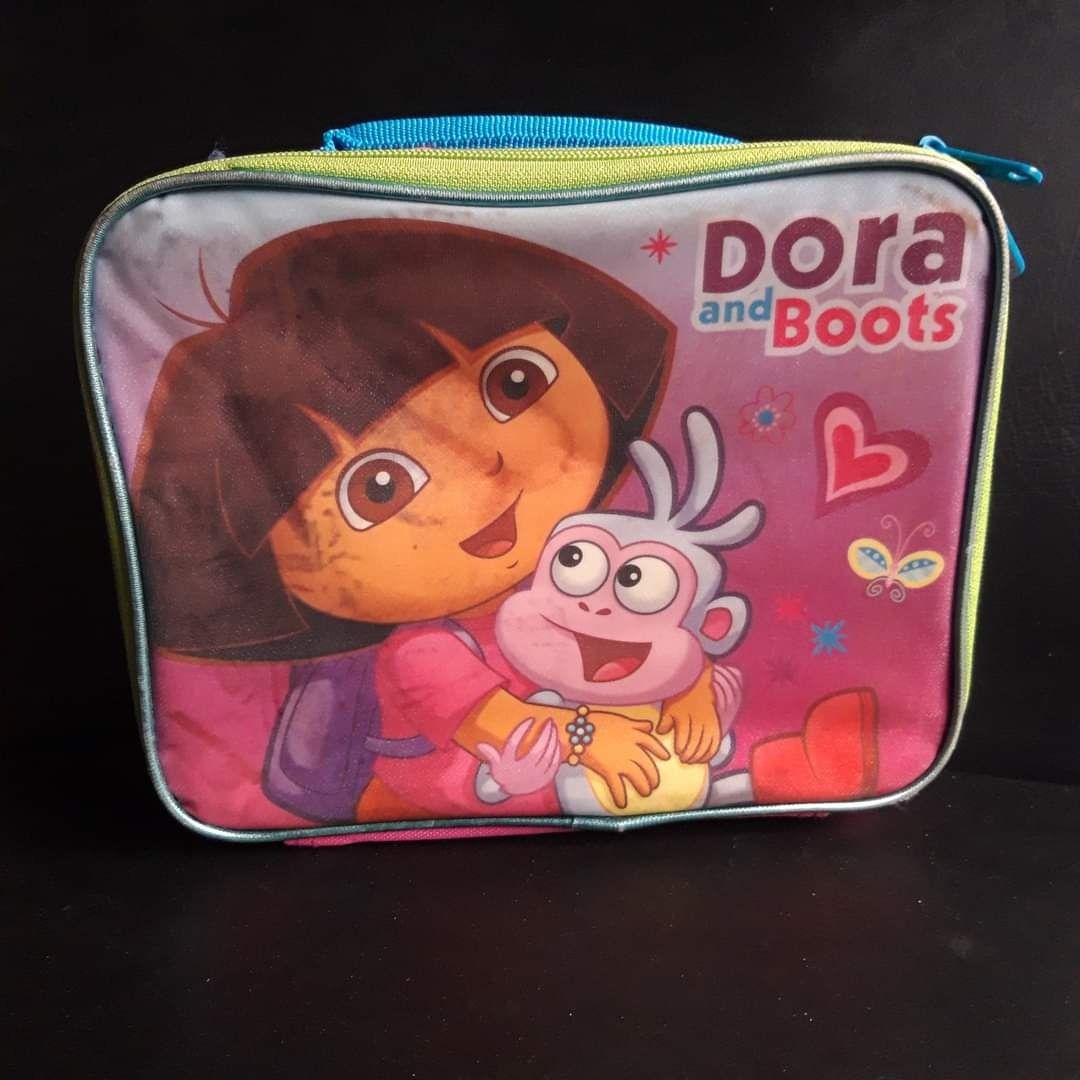 NICKELODEON DORA and BOOTS lunch bag, Hobbies & Toys, Stationary ...