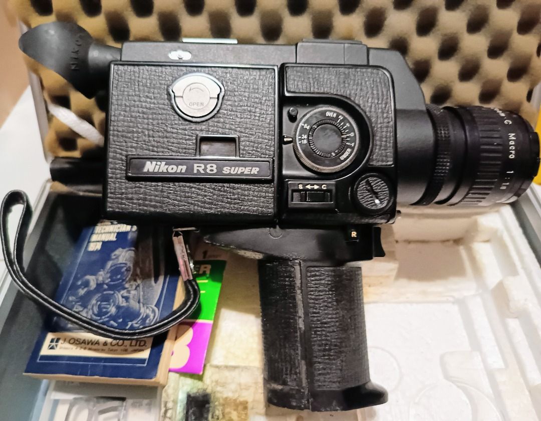 SALE!!! P3000 only - Nikon R8 Super 8mm Movie Cinema Film Camera with ...