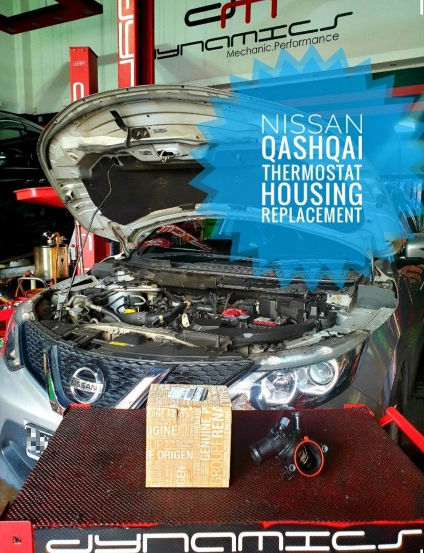 Nissan QashQai: Thermostat Assembly Housing/Coolant Temperature Housing ...