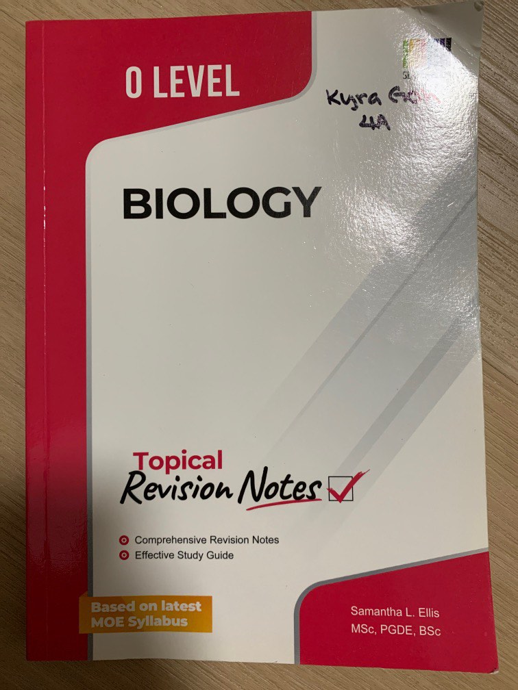 O Level Biology Topical Revision Notes, Hobbies & Toys, Books ...