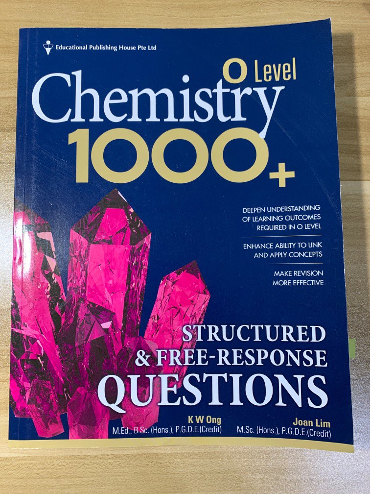 O- Level Chemistry 1000+ Struct&Free Response Qns, Hobbies & Toys ...