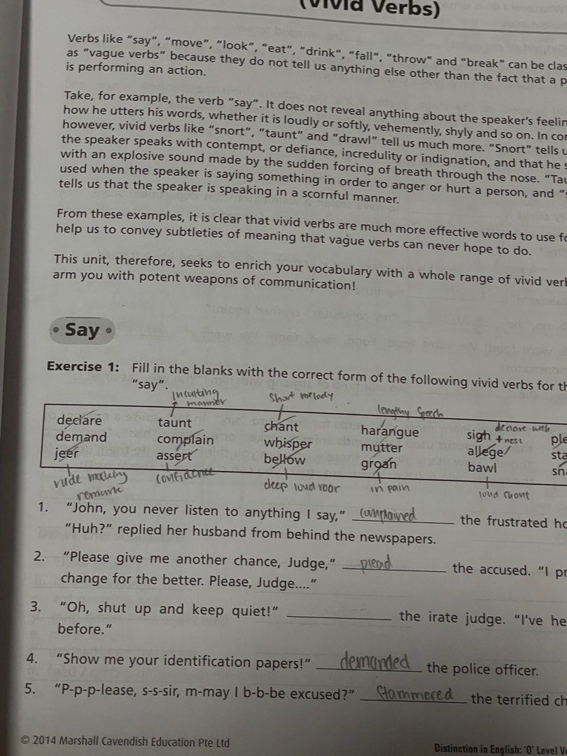 O Level English Vocabulary, Hobbies & Toys, Books & Magazines ...