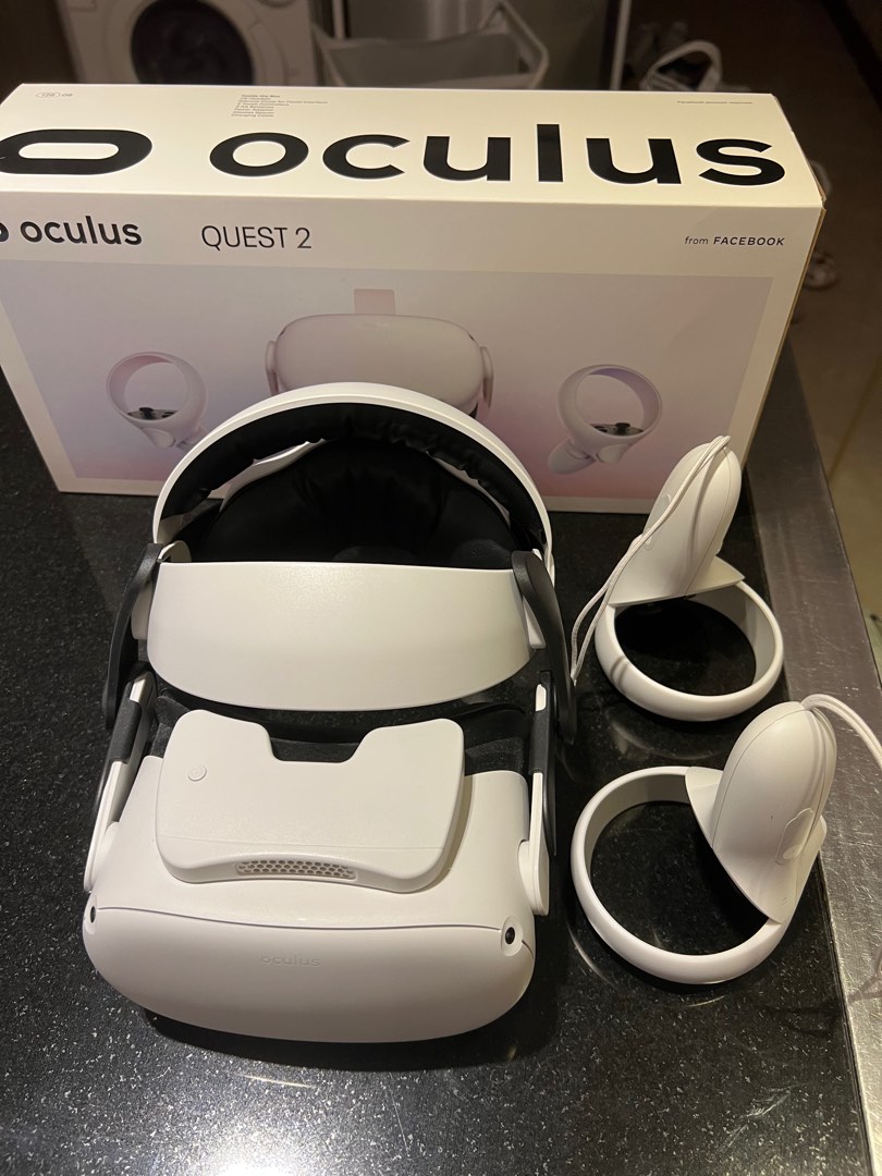 Oculus Quest 2 128GB, Video Gaming, Gaming Accessories, Virtual Reality ...