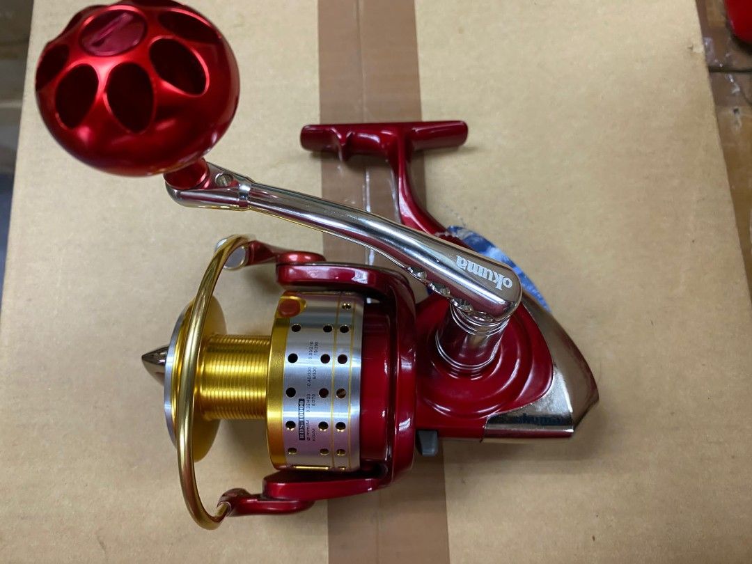 Okuma Reel Red Devil high speed RDS 10000, Sports Equipment, Fishing on ...