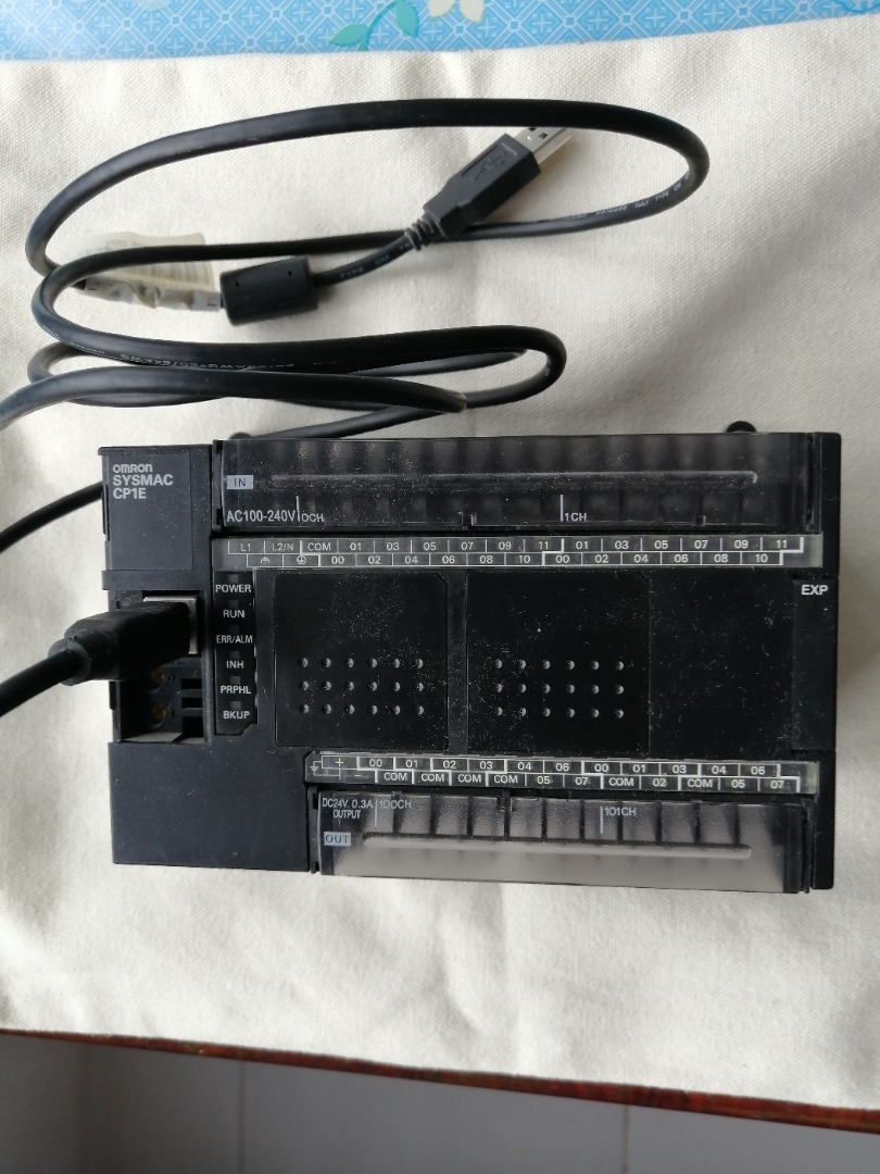 Omron CP1E PLC CPU,, Computers & Tech, Printers, Scanners & Copiers on ...