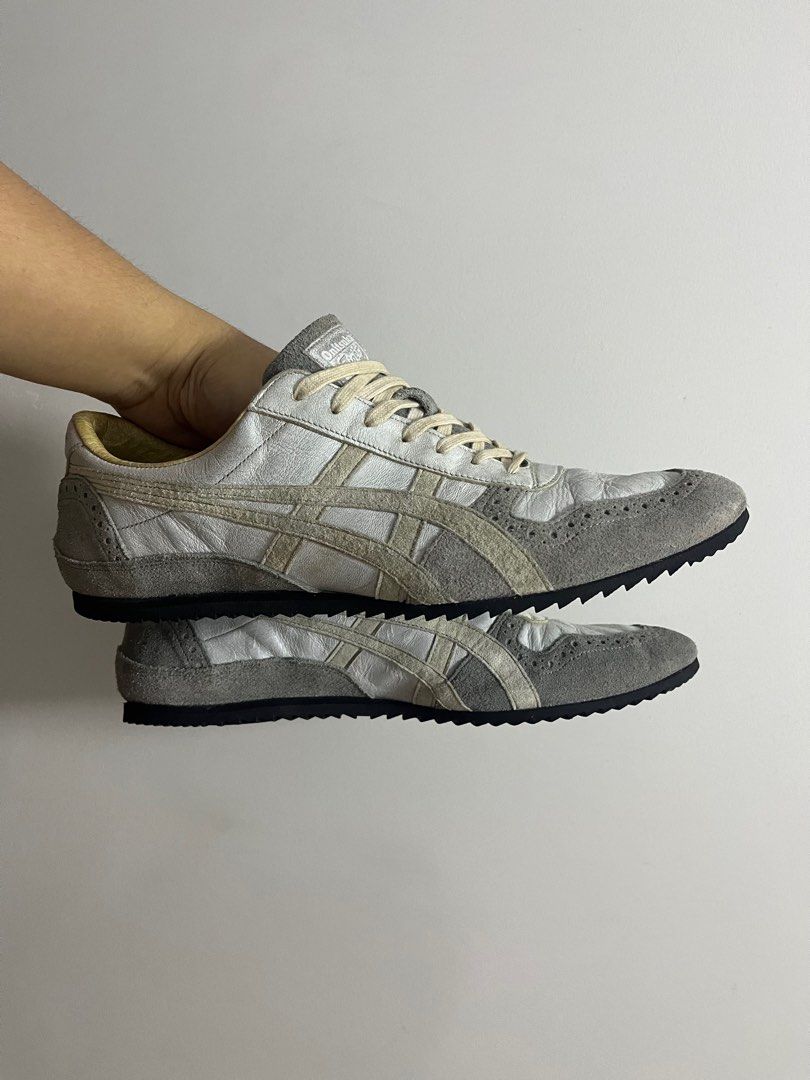 Onitsuka Tiger Ultimate Trainer (Silver/Off White) - Nippon Made, Men's ...