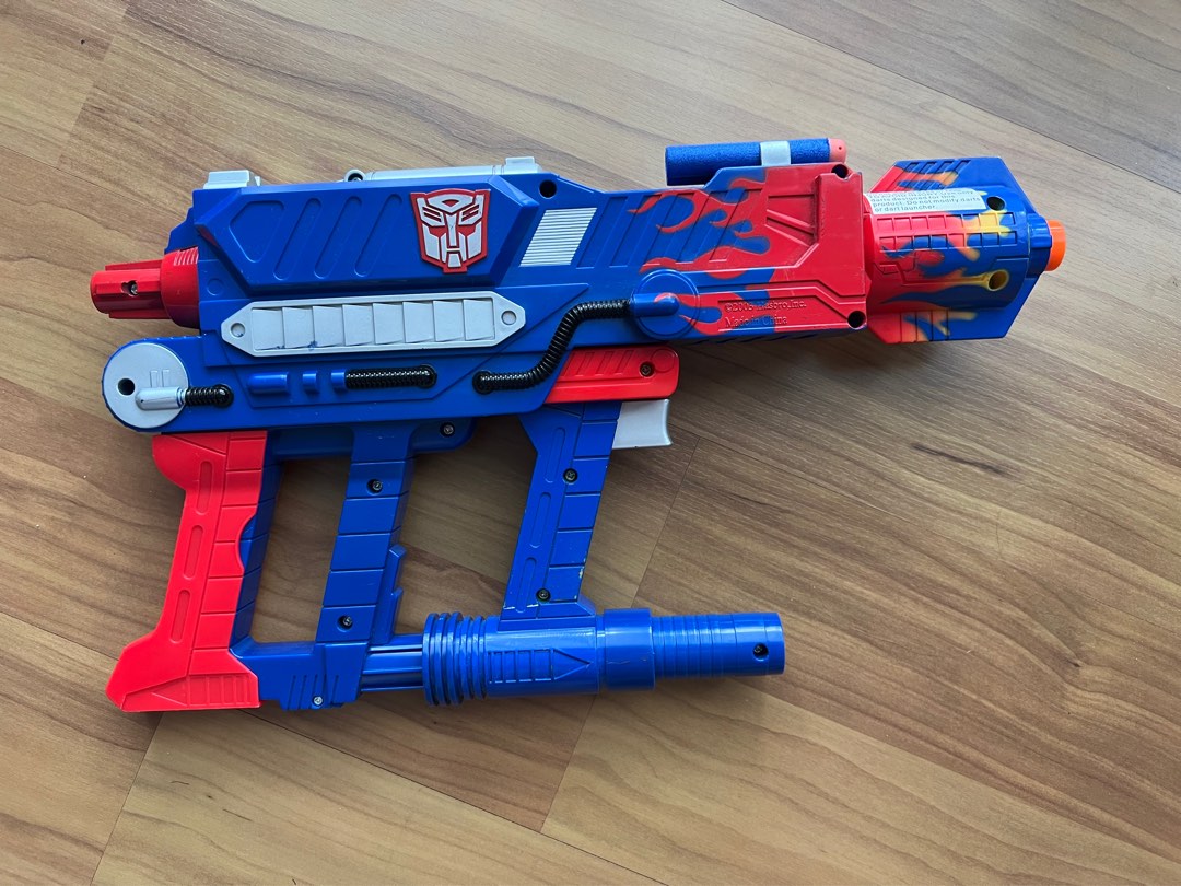 Optimus Prime Transformers Nerf Dart Blaster, Hobbies & Toys, Toys ...